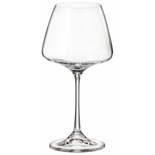 Бокалы для белого вина 350 мл 6 шт Crystalite Bohemia "Наоми /Без декора" / 085165