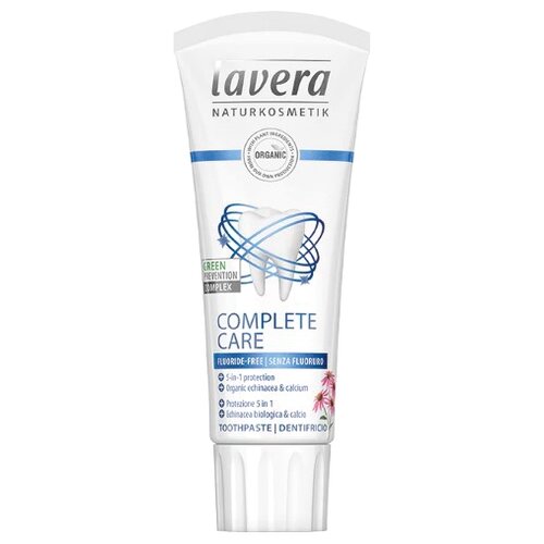 Зубная паста Lavera Complete Care Fluoride-free, 75 мл