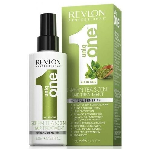 Revlon Uniq One - Спрей маска с ароматом зелёного чая 10 в 1 150 мл