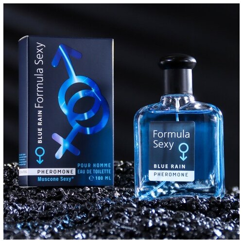 TODAY PARFUM Туалетная вода мужская с феромонами Formula Sexy Blue Rain, 100 мл (по мотивам Blue Seduction (A.Banderas)