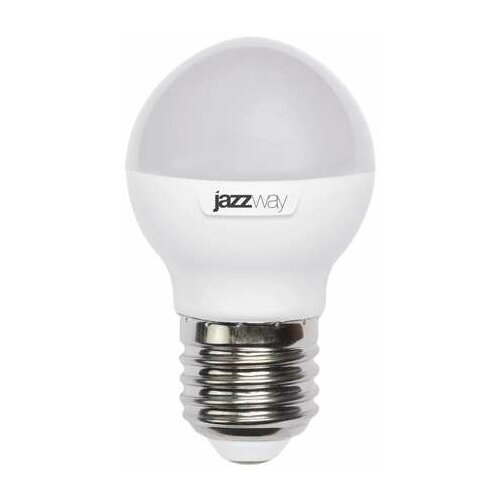 Лампа светодиодная PLED-SP G45 9Вт шар 3000К тепл. бел. E27 820лм 230В JazzWay 2859631A (4шт. в упак.)