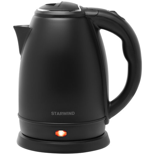 Чайник электрический StarWind, чайник 1800 Вт, электро-чайник для дома 1.8 л, черный