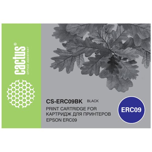 Картридж матричный Cactus CS-ERC09BK черный для Epson ERC09