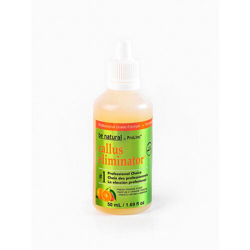 Be Natural Callus Eliminator, Средство для удаления натоптышей с запахом апельсина, 50 мл