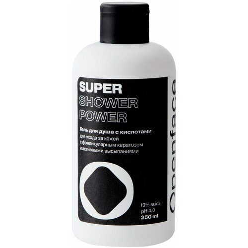 OPENFACE Усиленный гель с кислотами Super Shower Power