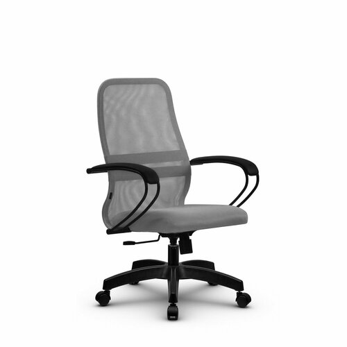 Компьютерное кресло SU-C-8/подл.130/осн.001 светло-серый/светло-серый