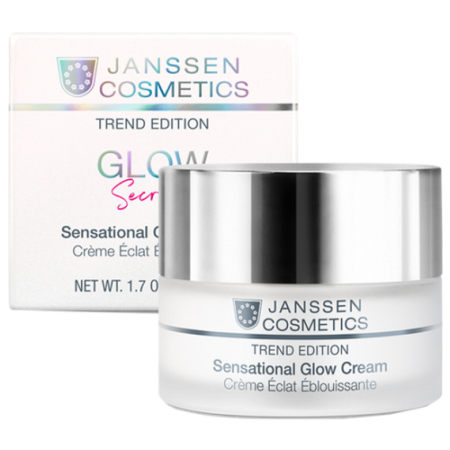 Крем JANSSEN Увлажняющий anti-age с мгновенным эффектом сияния Sensational Glow Cream, 50 мл