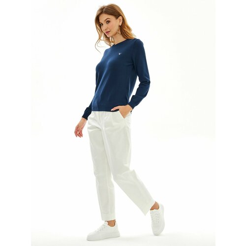 Джемпер GANT COTTON C-NECK, размер XS, синий