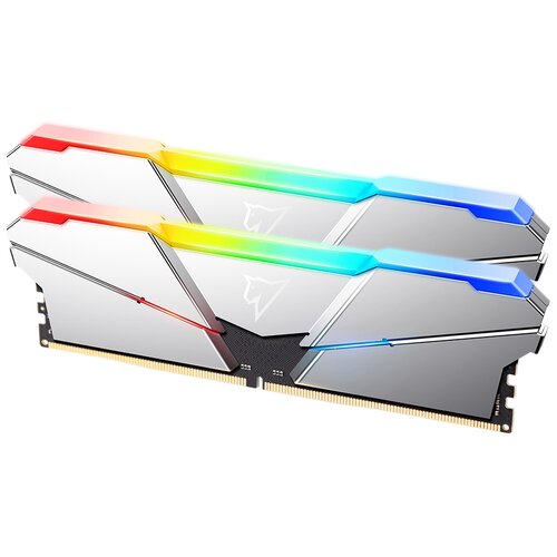 Оперативная память Netac Shadow RGB 32 ГБ (16 ГБ x 2 шт.) DDR5 4800 МГц DIMM CL40 NTSRD5P48DP-32S