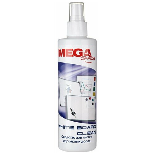 Attache Selection/ Спрей для чистки маркерных досок Promega office White Board Clean, 250 мл