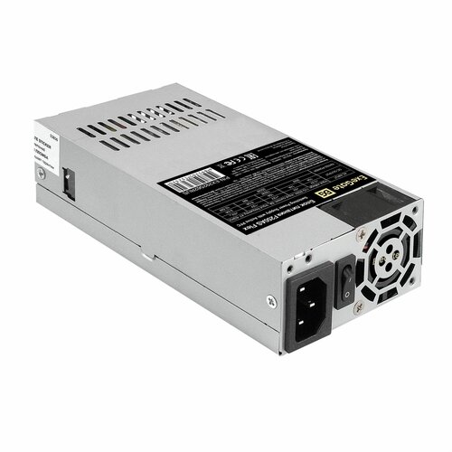 Блок питания 250W ExeGate F250AS (Flex ATX, for ITX case, APFC, КПД 80% (80 PLUS), 4cm fan, 24pin, (4+4)pin, PCI-E, 3xSATA, 2xIDE) EX292562RUS