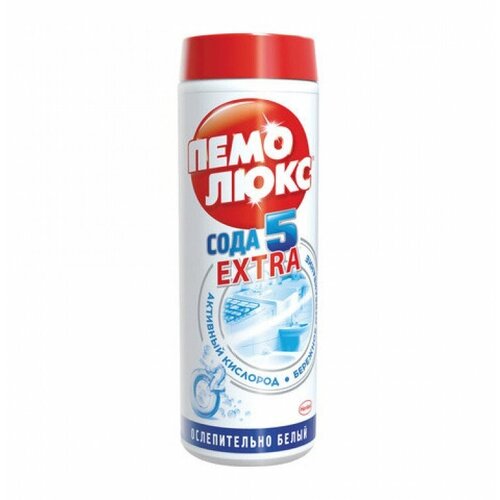 Средство чистящее Пемолюкс порошок, "Сода 5Extra. Ослепительно белый", 480г 2073823