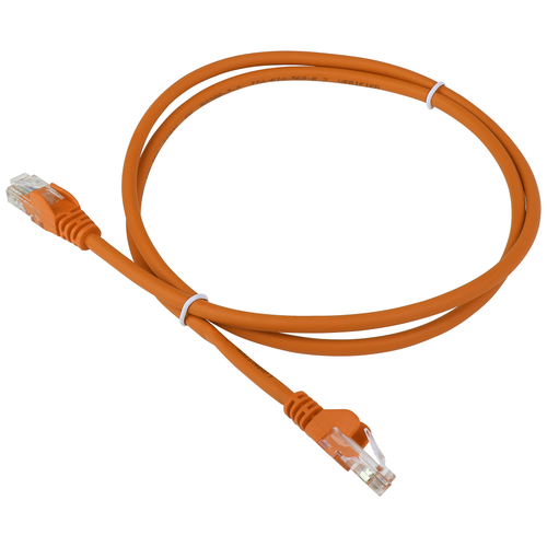 Патч-корд Lanmaster LAN-PC45 RJ-45 (m) - RJ-45 (m) CAT6 U/UTP, 1.5 м, 1 шт., оранжевый