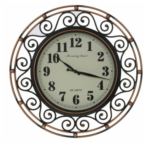 Часы настенные декоративные, L51 W4,5 H51 см, (1xАА не прилаг.)