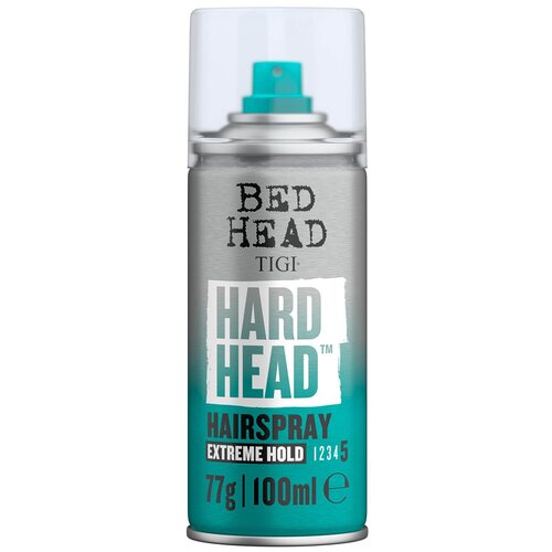 TIGI Лак для волос Hard head, экстрасильная фиксация, 100 мл
