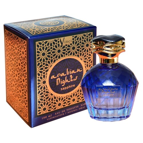 VINCI туалетная вода Arabian Nights Sapphire, 100 мл