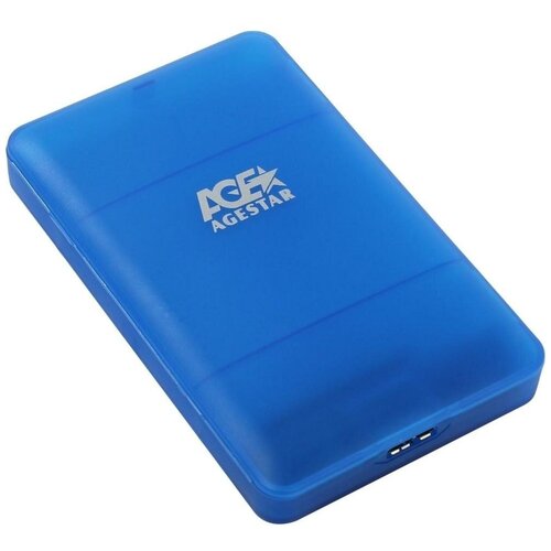 Корпус для HDD/SSD  AGESTAR 3UBCP3, синий