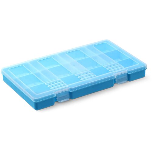 Органайзер для хранения Фолди 31x19x3.6 см пластик цвет голубой