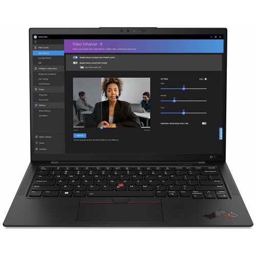 Ноутбук Lenovo ThinkPad X1 Carbon Gen 11 14"(2880x1800) Intel Core i7 1360P(2.2Ghz)/16GB SSD 512GB/ /Windows 11 Pro/21HM003ACD