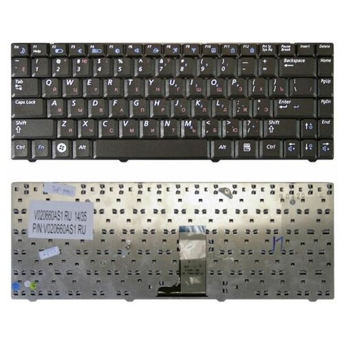 Клавиатура для Samsung R517, R519, NP-R519 (BA59-02581C, 9J. N8182. S0R, V020660AS1, BA59-02581D, CNBA5902581CBIL)