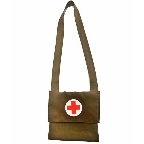 Карнавальная сумка медсестры для костюма санитарки на 9 мая
