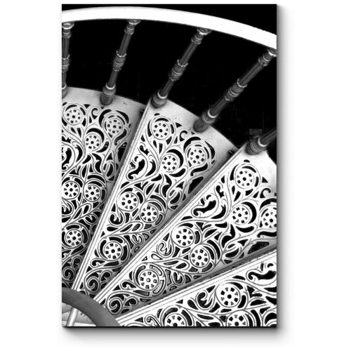 Модульная картина Винтажная лестница30x45