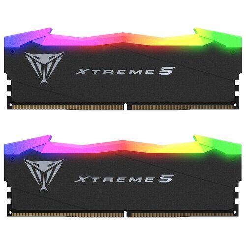 Оперативная память Patriot Memory Viper Xtreme 5 RGB 32 ГБ (16 ГБ x 2 шт.) DDR5 7800 МГц DIMM CL38 PVXR532G78C38K
