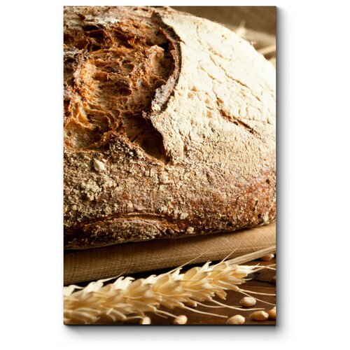Модульная картина Горячий ароматный хлеб 80x120