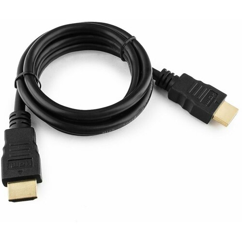 Набор из 3 штук Кабель HDMI Cablexpert CC-HDMI4-1M, 1 м, v2, 0, 19M/19M, черный, позолоченные разъемы, экран