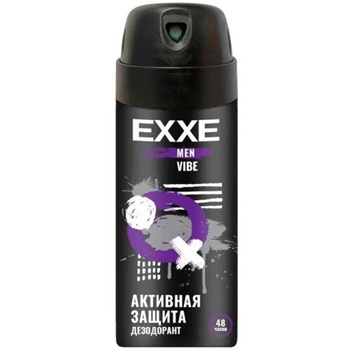 EXXE MEN Дезодорант мужской аэрозоль VIBE, 150 мл