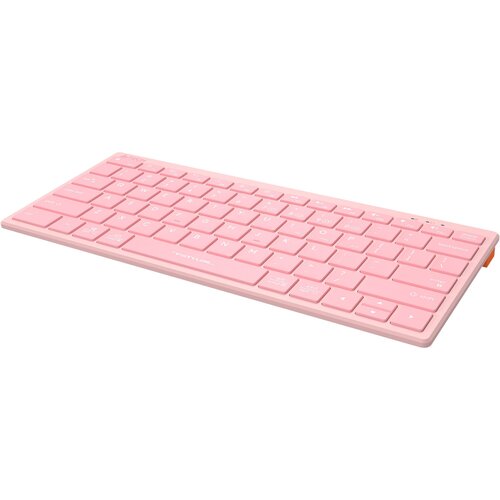 Клавиатура A4Tech Fstyler FBX51C розовый USB беспроводная BTRadio slim Multimedia