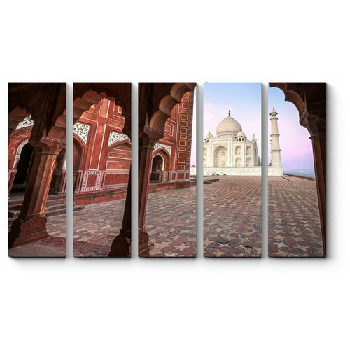 Модульная картина Индийский дворец Тадж-Махал90x54