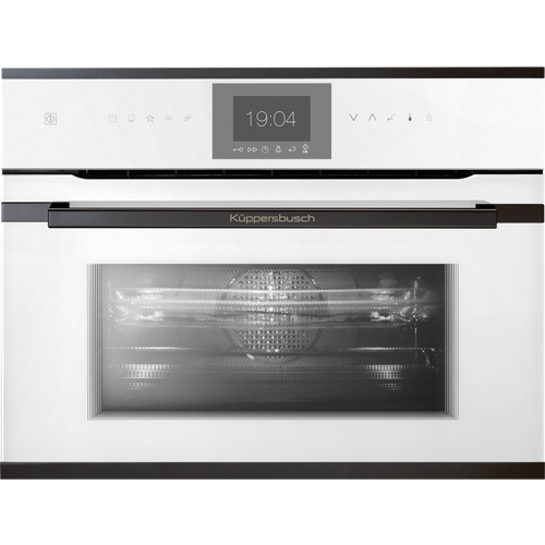 Компактный духовой шкаф с микроволнами Kuppersbusch CBM 6550.0 W2 Black Chrome