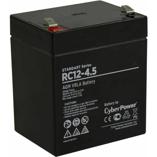 Батарея CyberPower Аккумуляторная батарея CYBERPOWER RC12-4.5