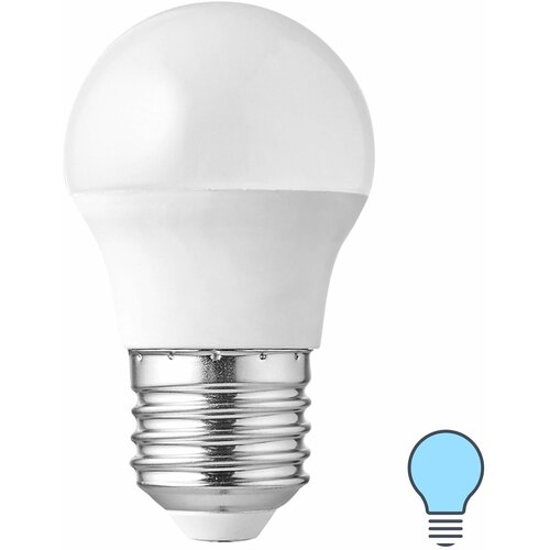Лампа светодиодная Volpe E27 6 Вт 600 Лм, холодный белый свет