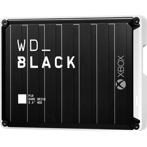 5 ТБ Внешний HDD Western Digital WD BLACK P10 Game Drive for Xbox, USB 3.2 Gen 1, черный