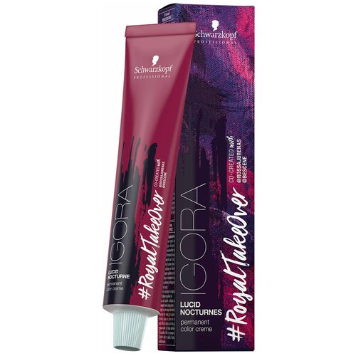 Schwarzkopf Professional Royal take over крем-краска Lucid nocturnes, 5-113 светлый коричневый экстра сандрэ матовый, 60 мл