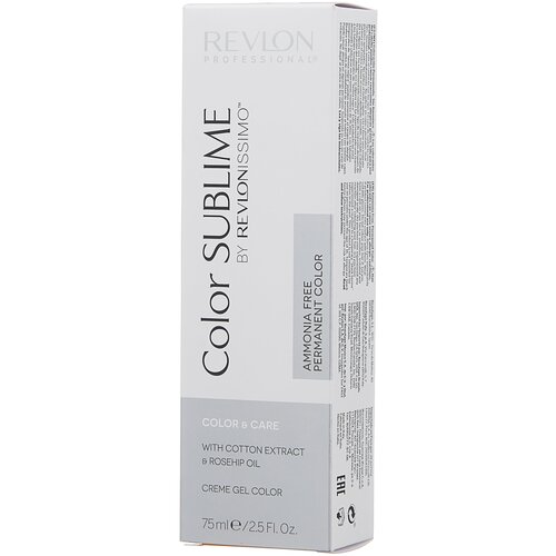Revlon Professional Revlonissimo Color Sublime стойкая краска для волос, 5.4 светло-коричневый медный, 75 мл