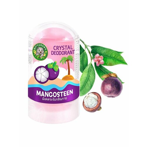 Минеральный дезодорант кристалл MANGOSTEEN Мангостин 60 г