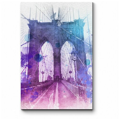 Модульная картина Бруклинский мост 40x60
