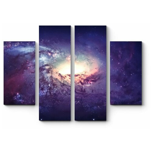 Модульная картина Галактика в космосе150x113
