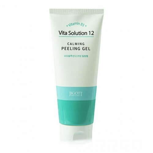 JIGOTT, Успокаивающий пилинг-гель для лица Vita Solution 12 Calming Peeling Gel, 180 мл.