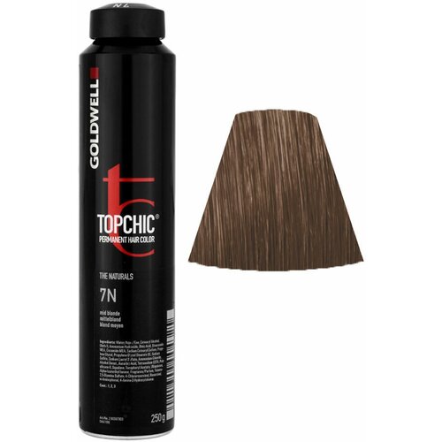 Goldwell Topchic стойкая крем-краска для волос, 7N русый, 250 мл