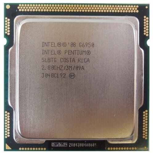 Процессор Intel Pentium G6950 Clarkdale 2 x 2800 МГц, OEM