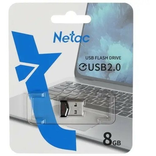 Netac USB Drive 8GB UM81 , USB2.0, Ultra compact