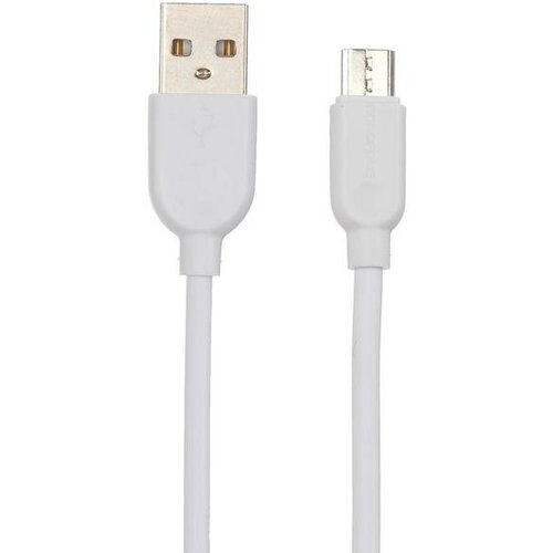 Кабель Borofone BX14, micro USB - USB, 2,4 А, 1 м, белый
