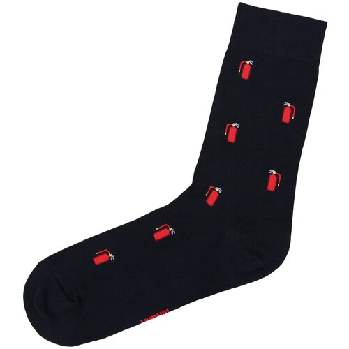 Носки Kingkit, размер 41-45, черный, красный