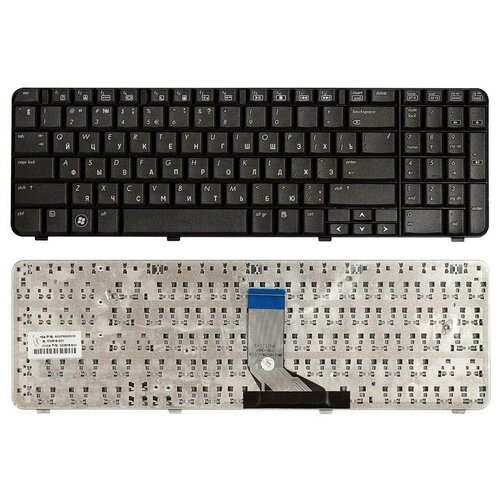 Клавиатура для ноутбука HP Compaq NSK-HA601 черная