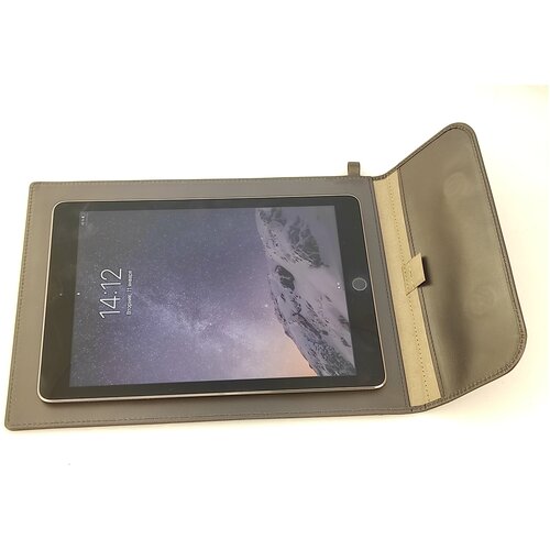 Экранирующий чехол Деком для планшета Ipad, диагональ 9.69, 3 кармана, черно-бордовый