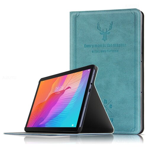 Чехол MyPads для Huawei MatePad T 10s LTE / WiFi (2020) / MatePad T 10 LTE /WiFi (2020) / MatePad C5e (AGS3K-L09) тематика книга в Винтажном стиле .